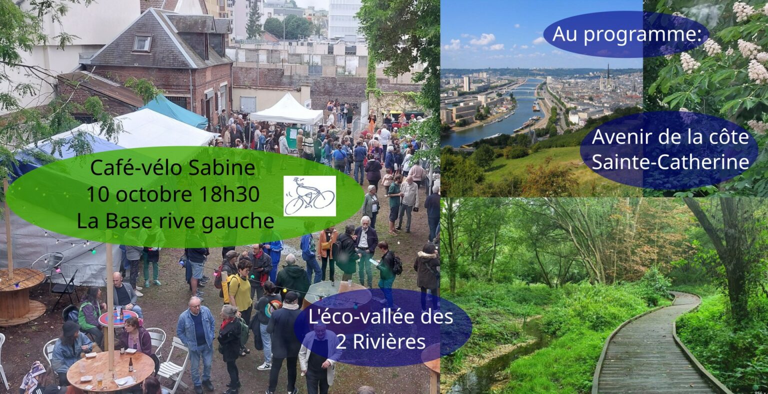 Café-vélo à la Base : Éco-vallée des Deux Rivières et côte Sainte ...